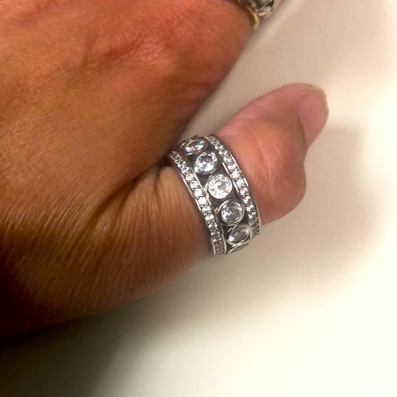 seta | Jewelry | Vintage Seta High Quality Sterling Silver And Crystal ...